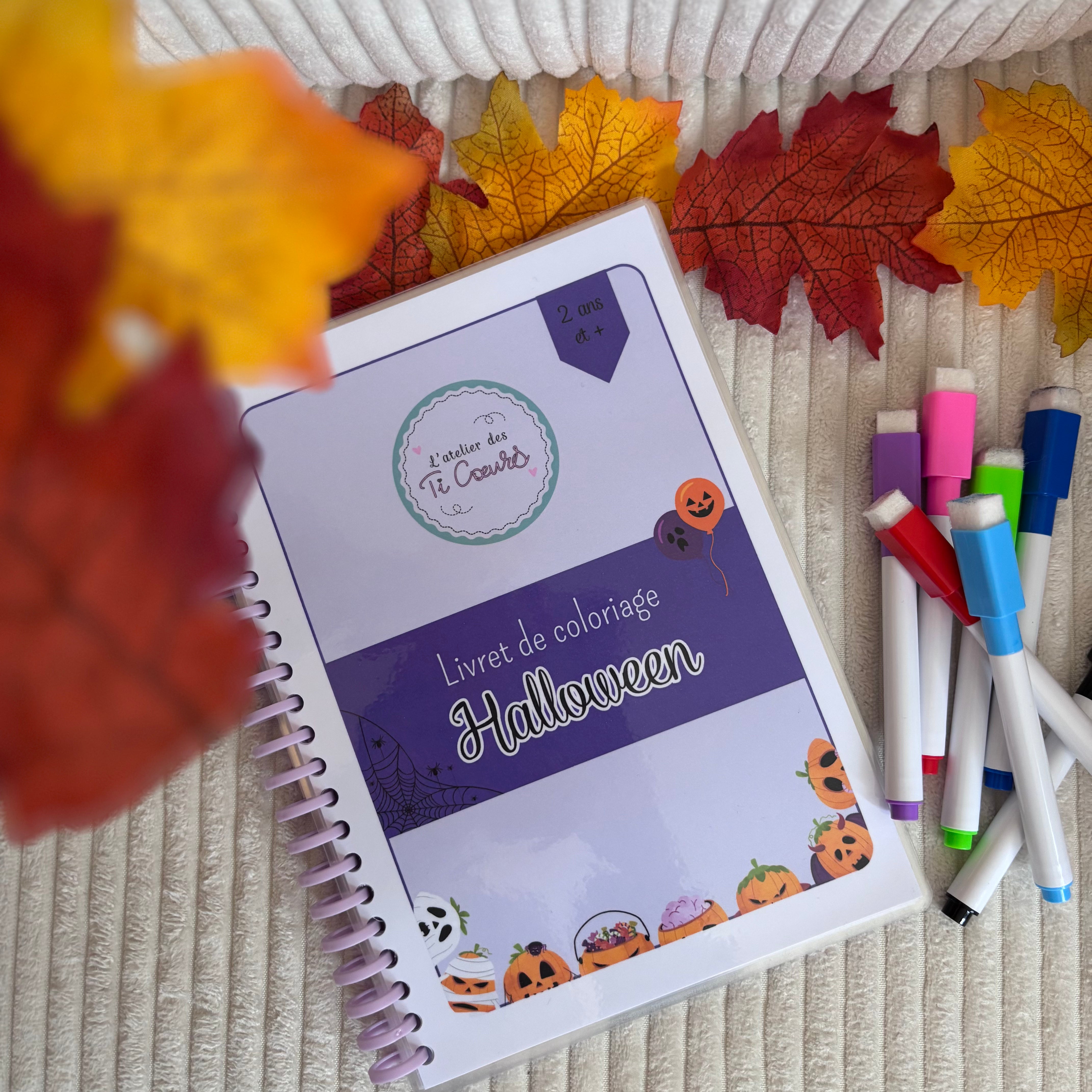 Livret coloriage Halloween – L'atelier des Ti Coeurs